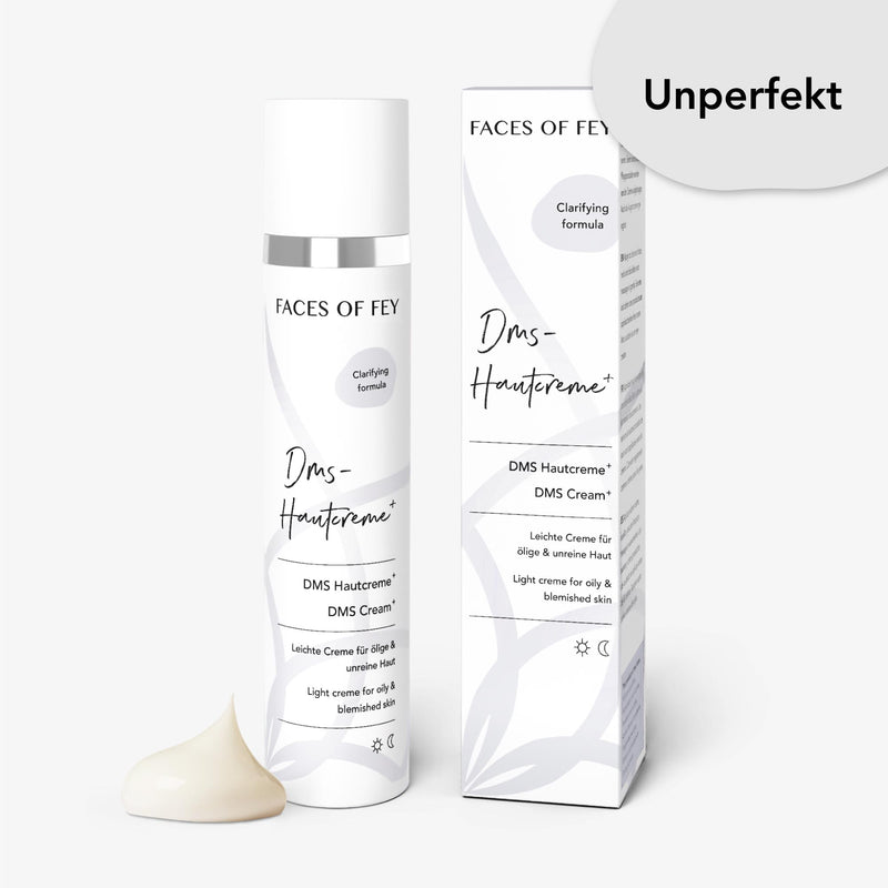 Innovative, hautidentische DMS Creme für ölige Haut - FACES OF FEY